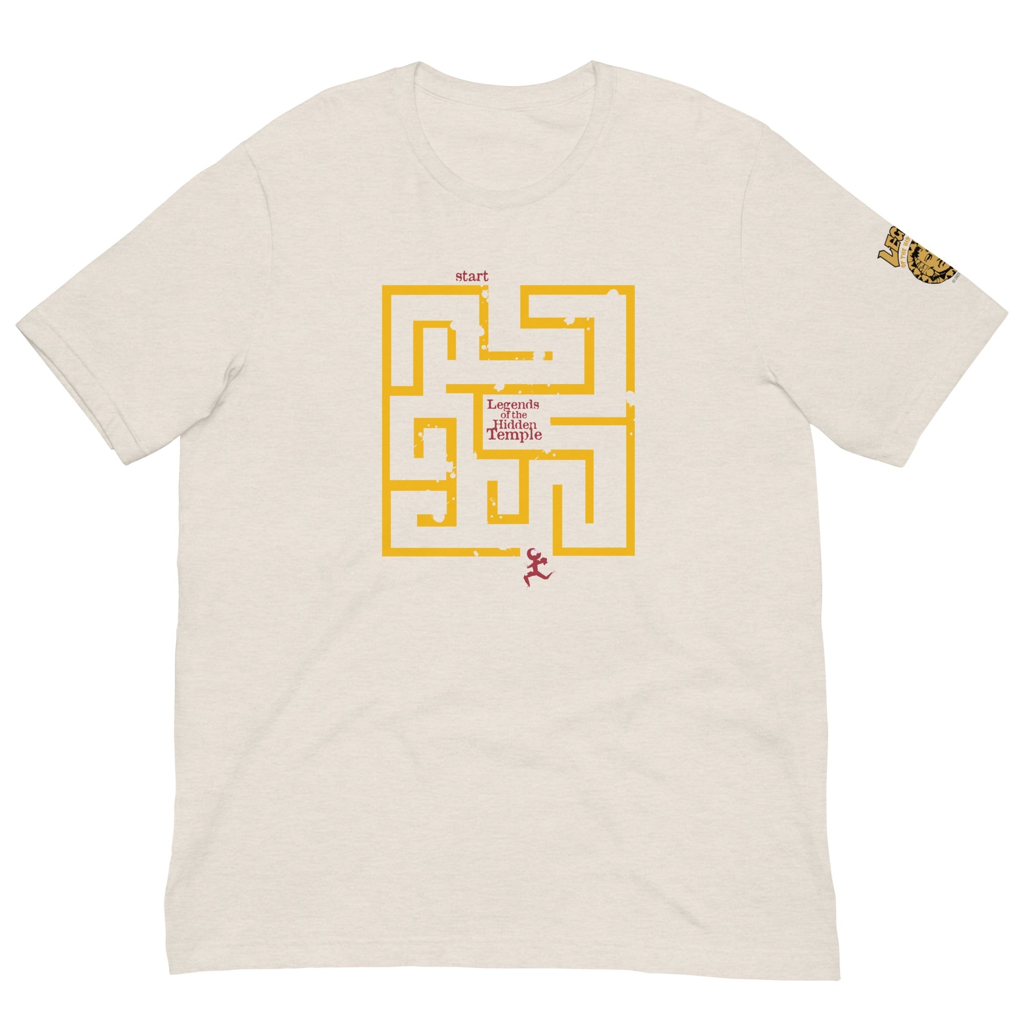Legends of the Hidden Temple Maze Adult Short Sleeve T-Shirt ...