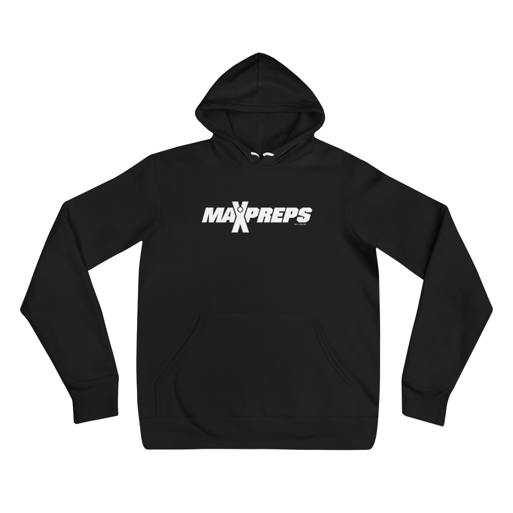 MaxPreps Logo Blanc Adulte Sweat à capuche en polaire – Paramount Shop