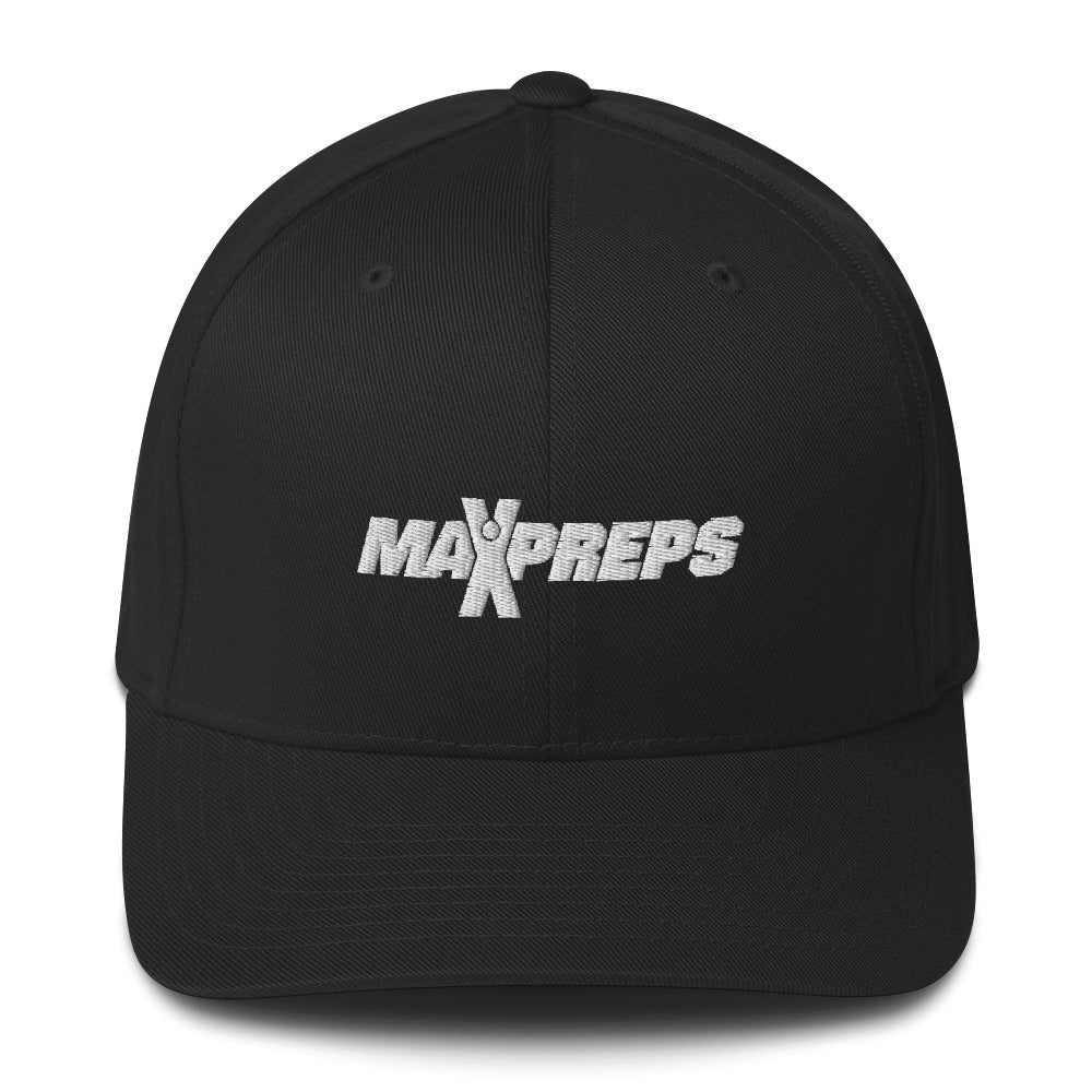 Maxe Vorbereitungen MaxPreps Logo Weißer gestickter Hut – Paramount Shop