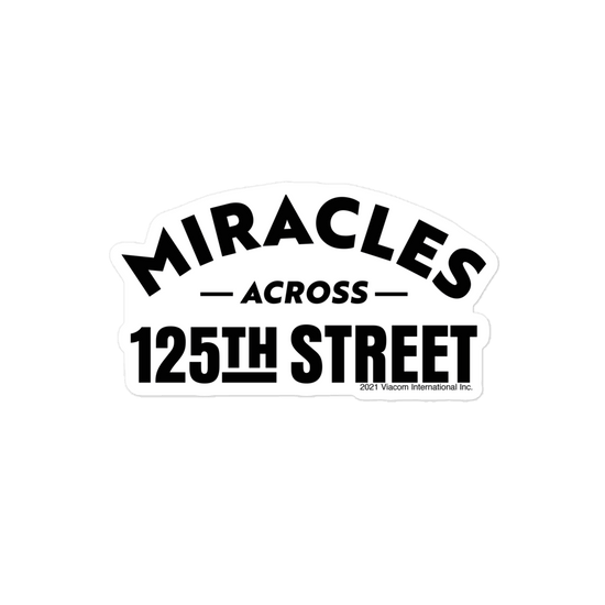 Miracles Across 125th Street Murda Count Harlem Die Cut Sticker ...