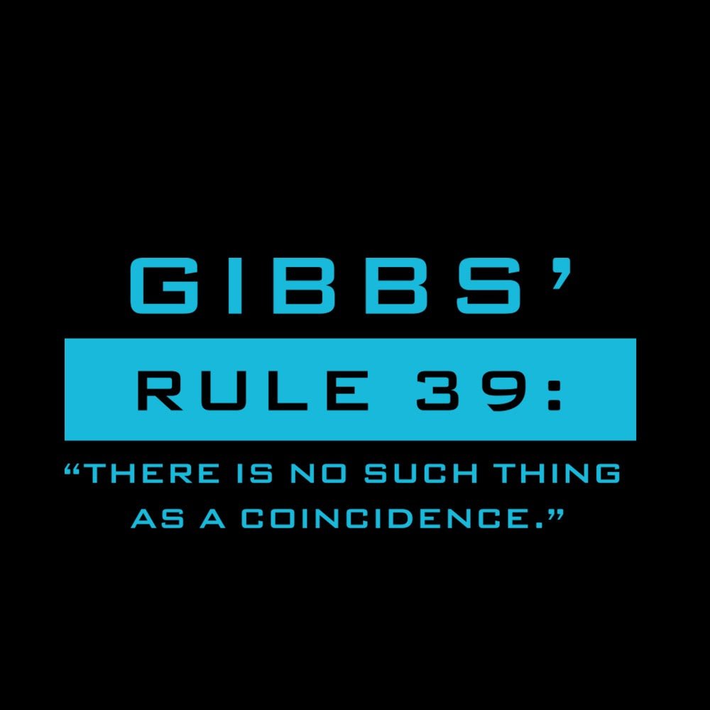 NCIS Gibb's Rule 39 Black Mug – Paramount Shop