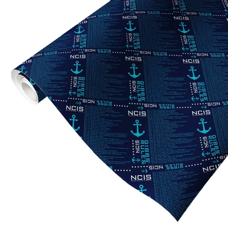 NCIS Gibbs Rules Wrapping Paper – Paramount Shop