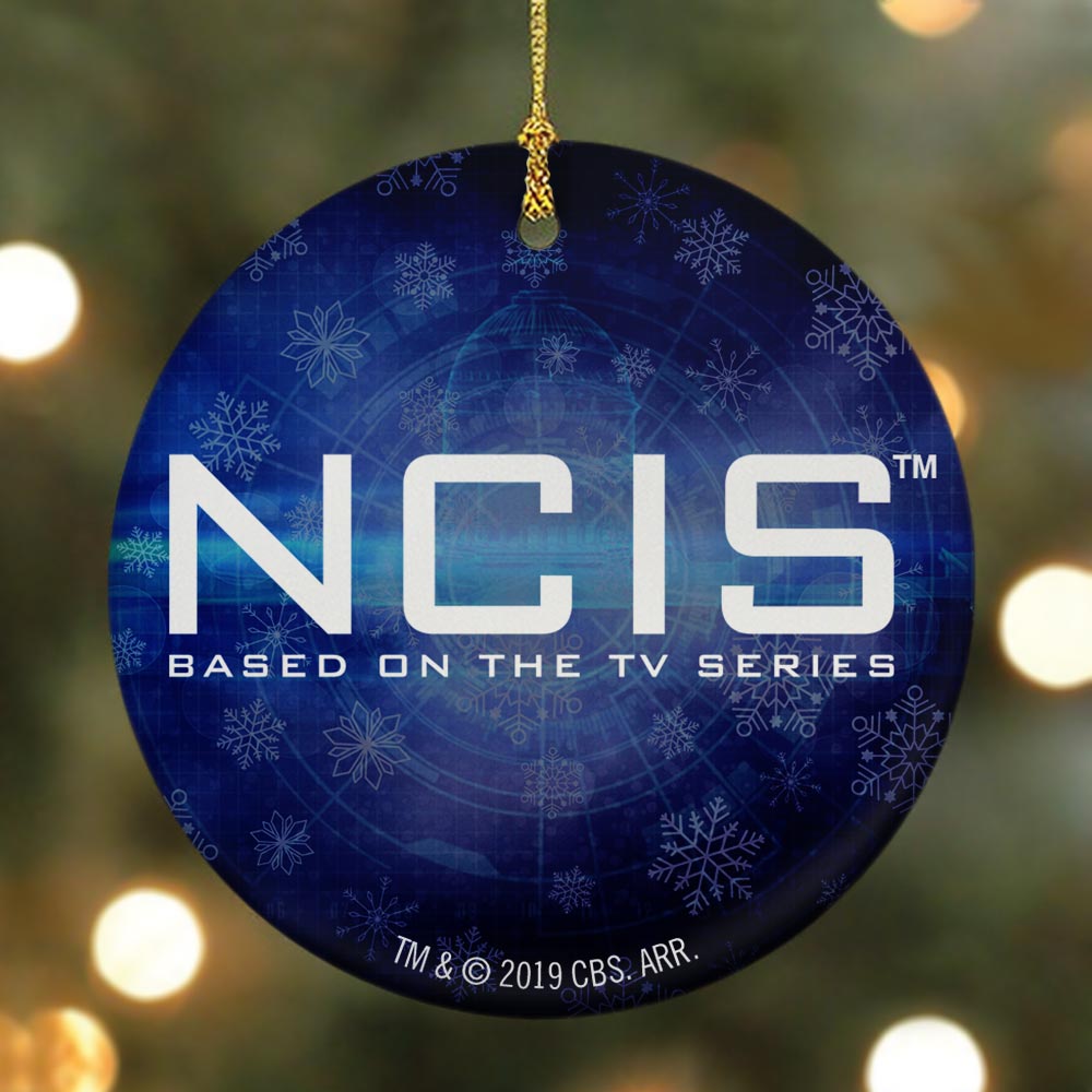 NCIS Logo Ornement Double Face Paramount Shop NCIS Logo Ornement Double Face Paramount Shop