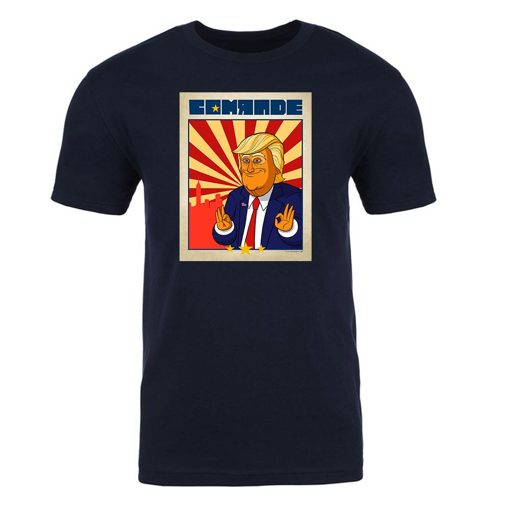 Our Cartoon President Comrade Adult Short Sleeve T-Shirt – Paramount Shop
