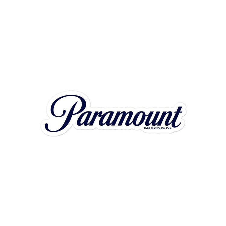 Paramount Script Die Cut Sticker – Paramount Shop