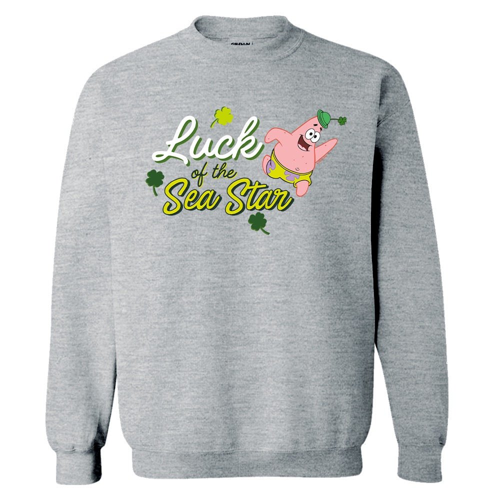 Patrick Star Luck Of The Sea Star Crew Neck Sweatshirt – Paramount Shop