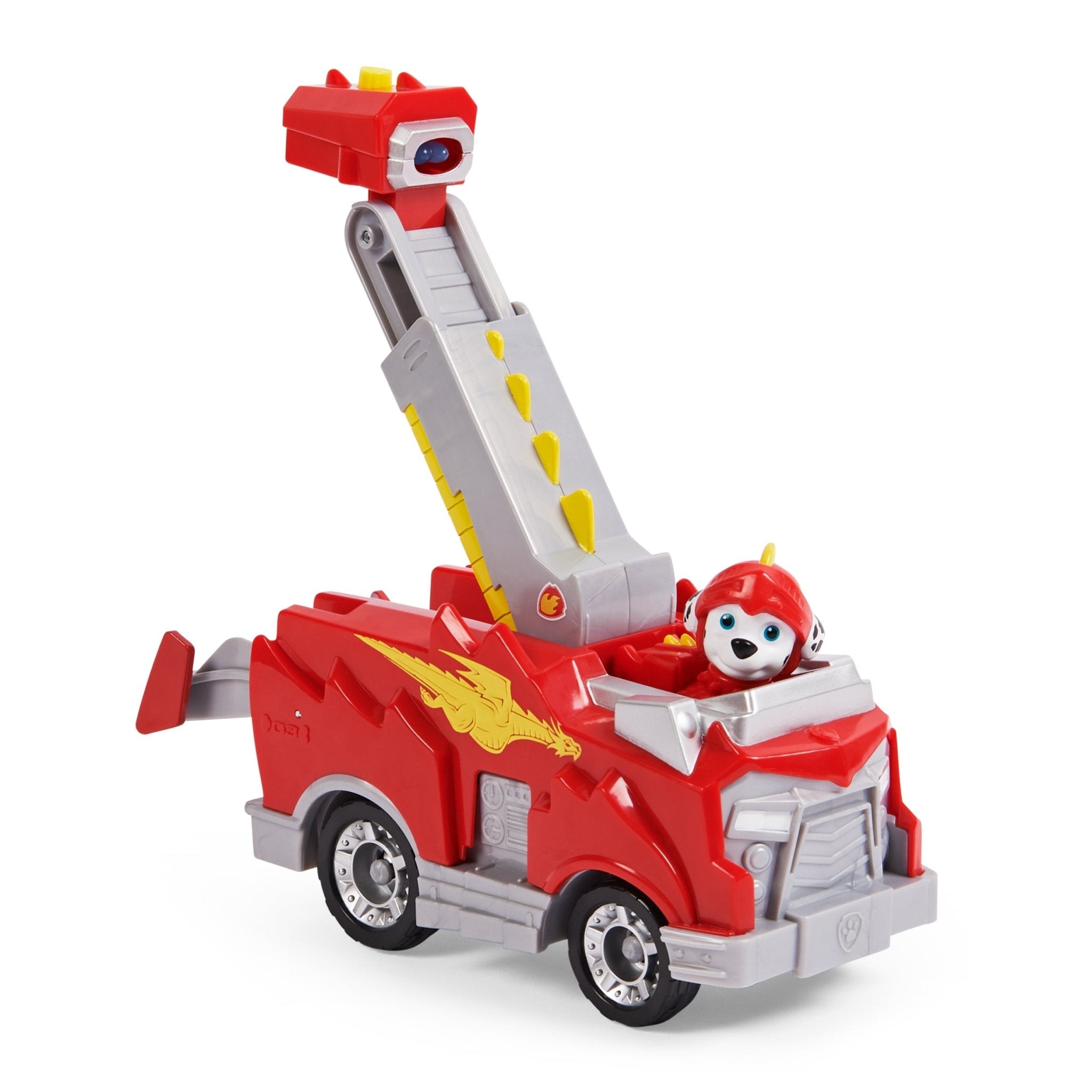 PAW Patrol, Rescue Knights Marshall Transforming Toy Car with ...
