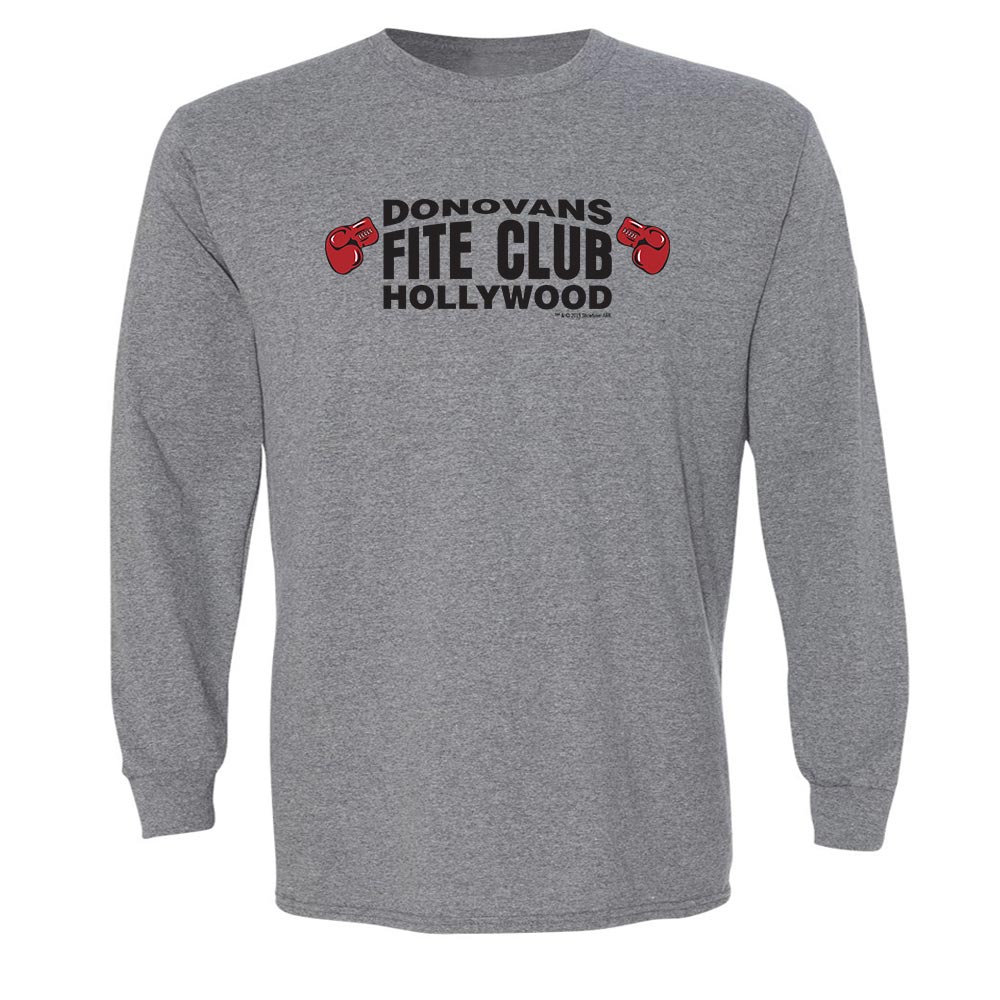 Ray Donovan Donovan's Fite Club Gloves Adult Long Sleeve T-Shirt ...