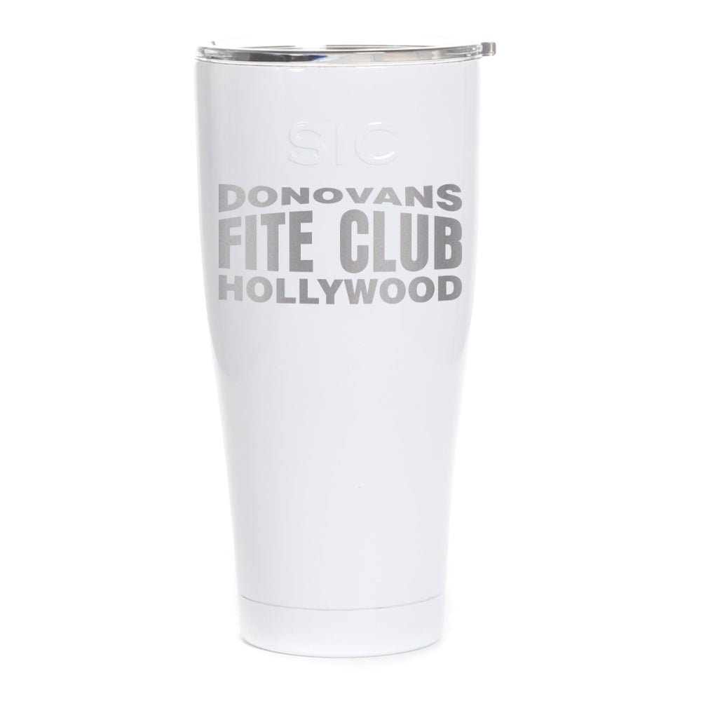 Ray Donovan Donovan's Fite Club Laser Engraved SIC Tumbler – Paramount Shop