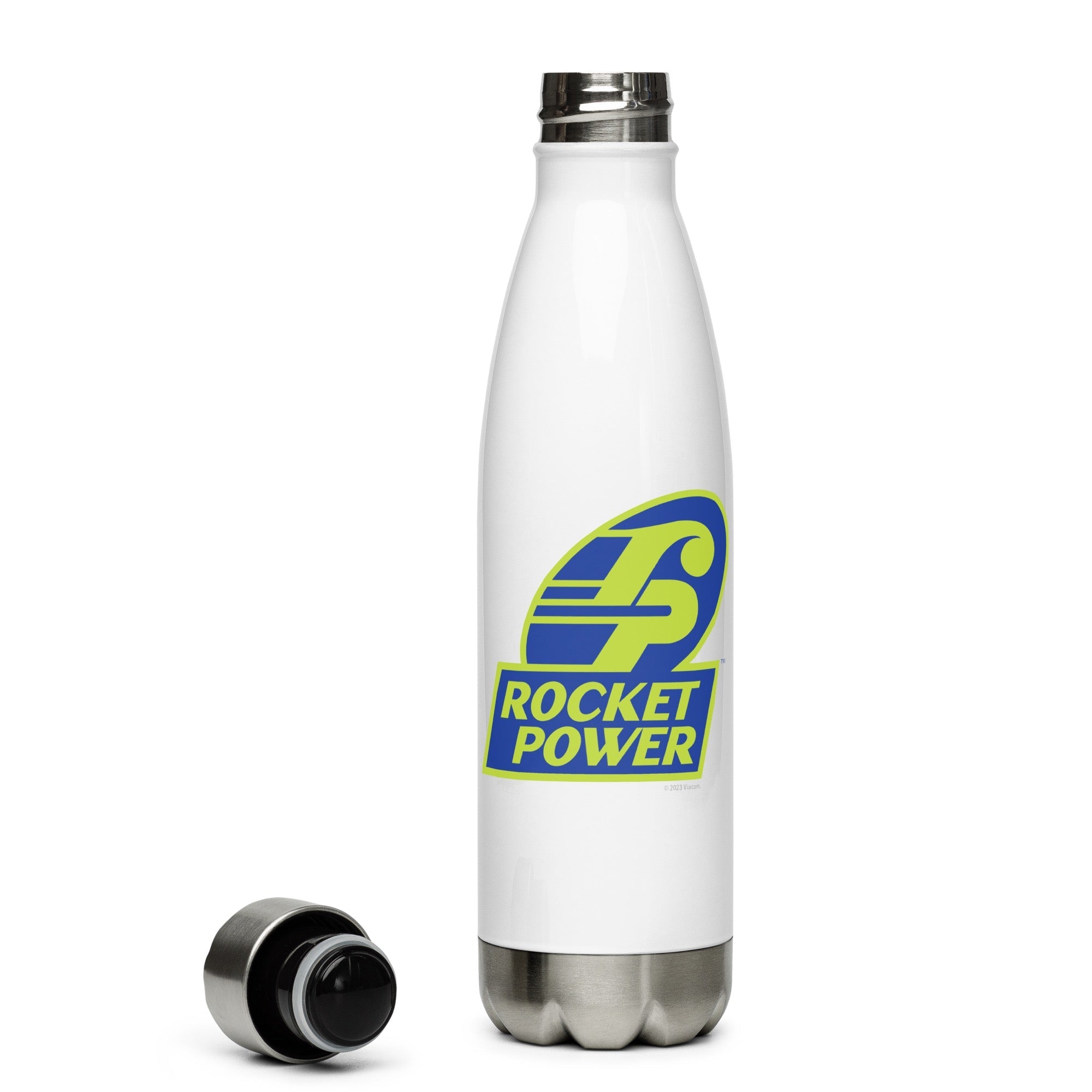 Rocket Power Logo 17oz Stainless Steel Water Bottle – Paramount Shop