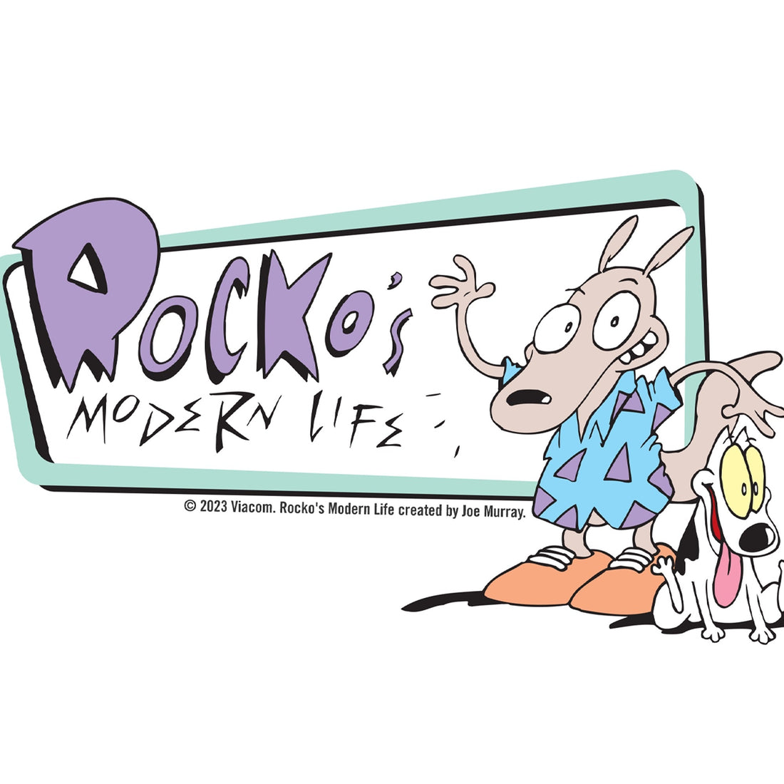 Rocko's Modern Life Logo 17oz Stainless Steel Water Bottle – Paramount Shop