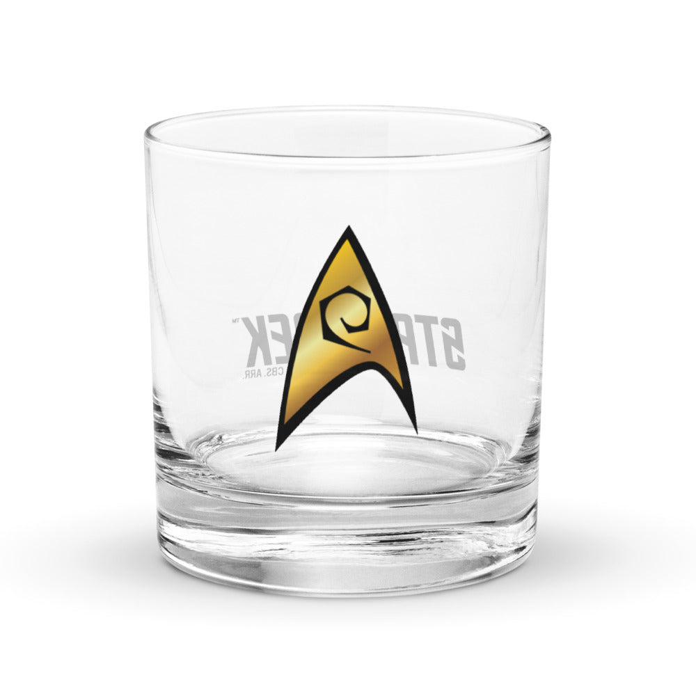 Star Trek: The Original Series Ingeniería Delta Rocks Glass – Paramount ...