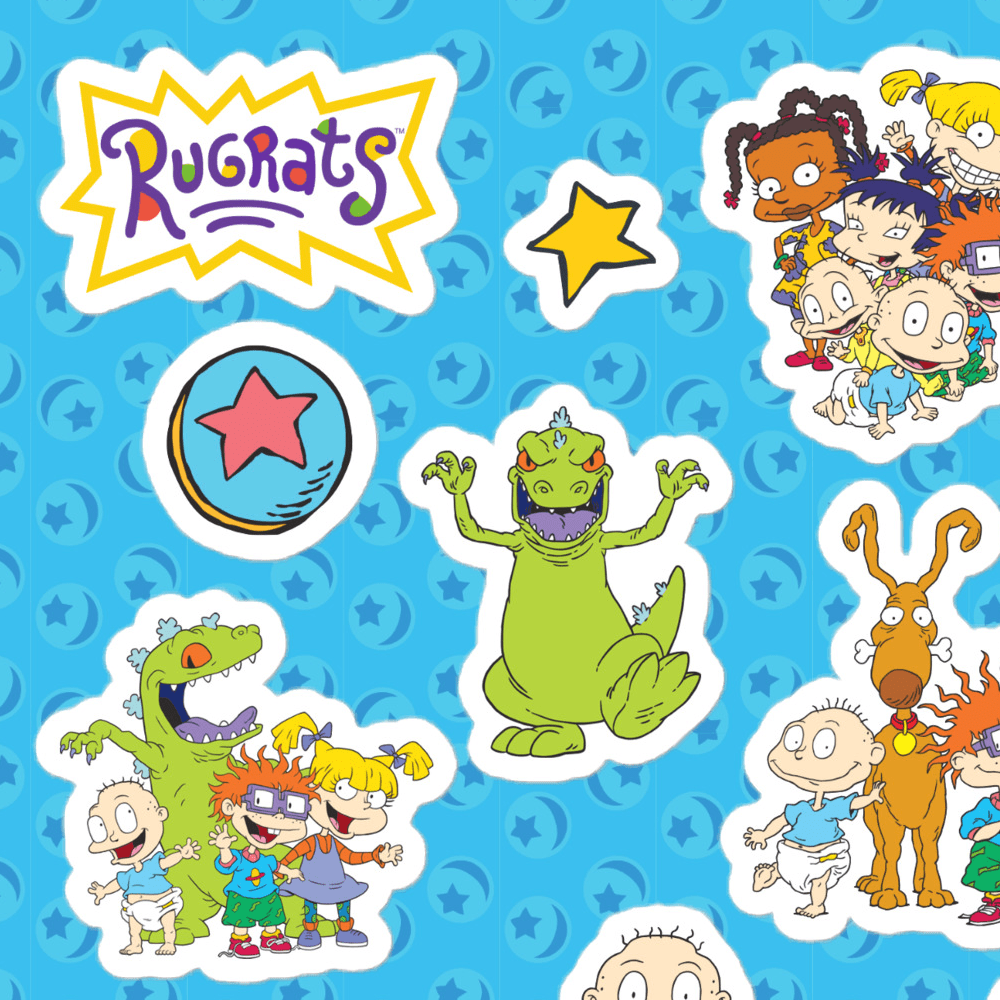 Rugrats Cast Kiss Cut Sticker Sheet – Paramount Shop