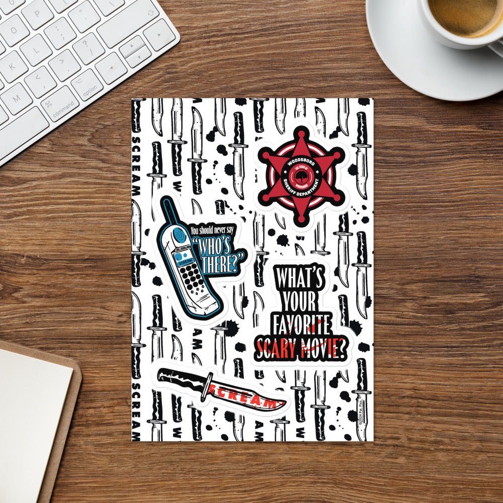 Scream Icons Sticker Sheet – Paramount Shop