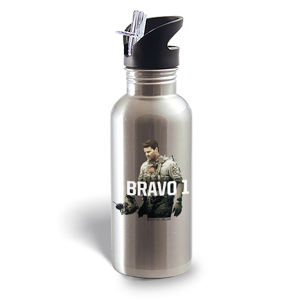 SEAL Team Bravo 1 20 oz Screw Top Water Bottle with Straw (Bouteille d ...