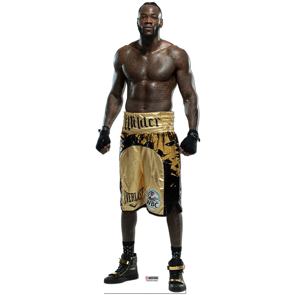 Showtime Boxing Deontay Wilder Cardboard Cutout Standee – Paramount Shop
