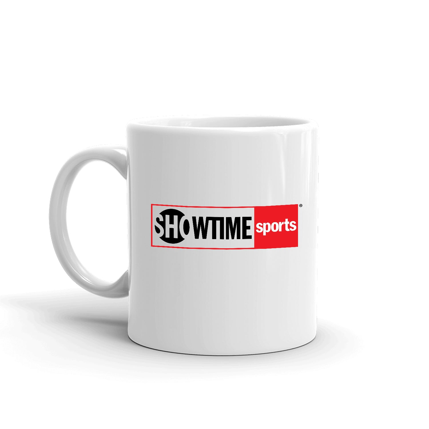 SHOWTIME Sports Schéma rouge Logo Tasse blanche – Paramount Shop
