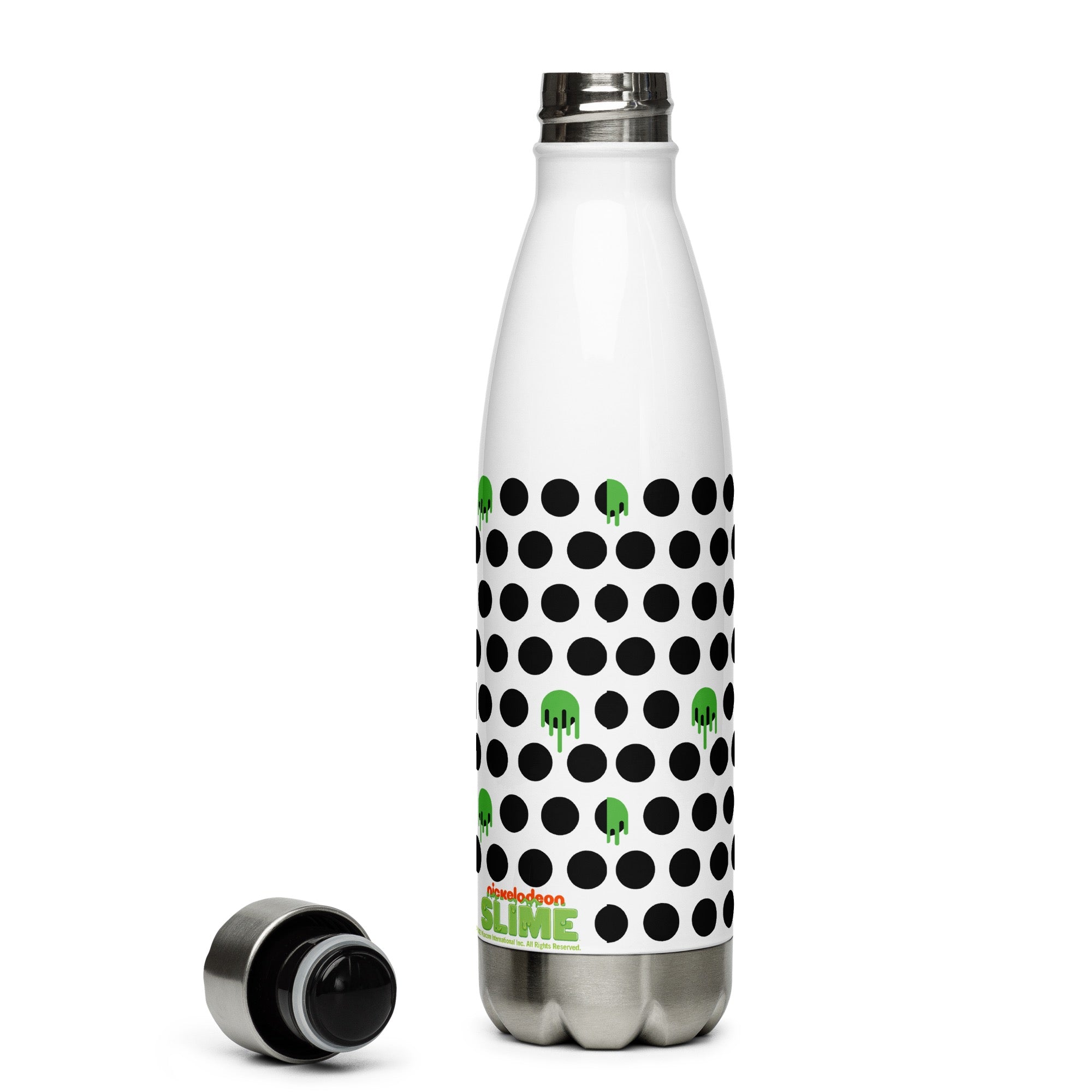 Slime Dots Stainless Steel Water Bottle – Paramount Shop