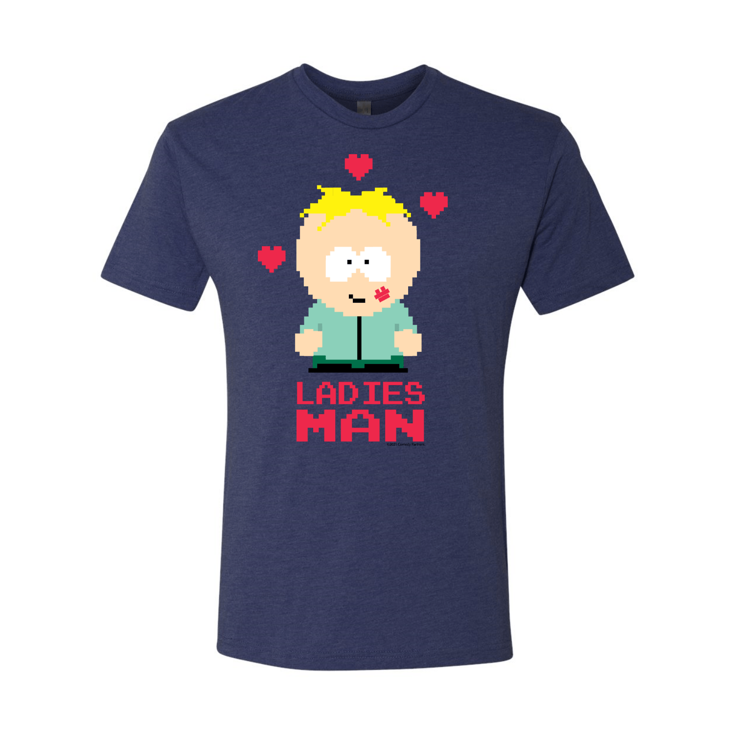 South Park T-shirt à manches courtes de Bit Butters 8 bits – Paramount Shop