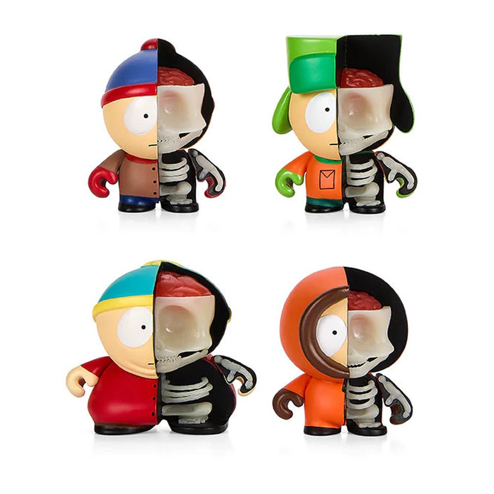 South Park Anatomy Boys 4-Pack Kidrobot Vinyl Figures – Paramount Shop