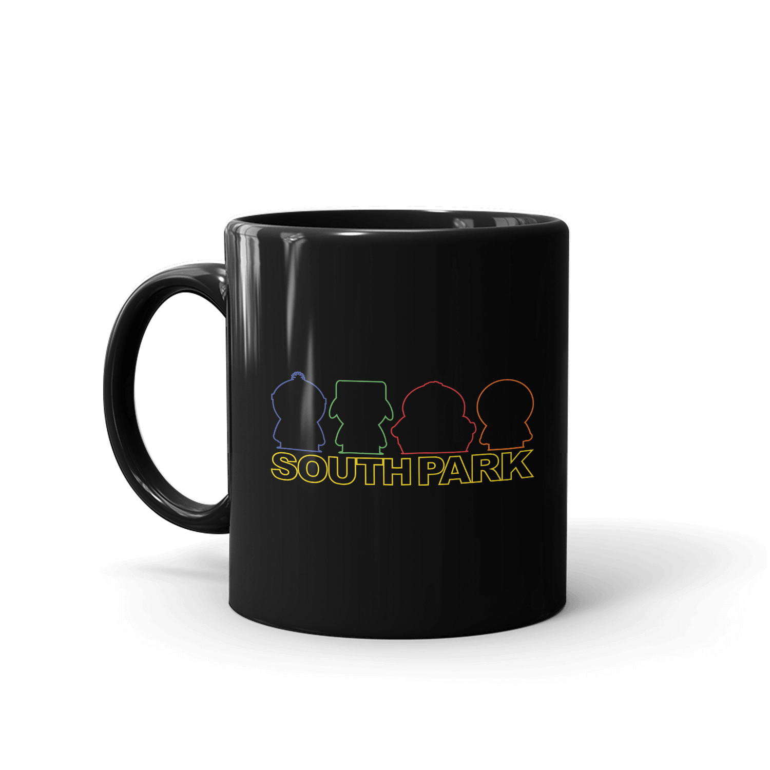 South Park Character Silhouettes Black Mug – Paramount Shop