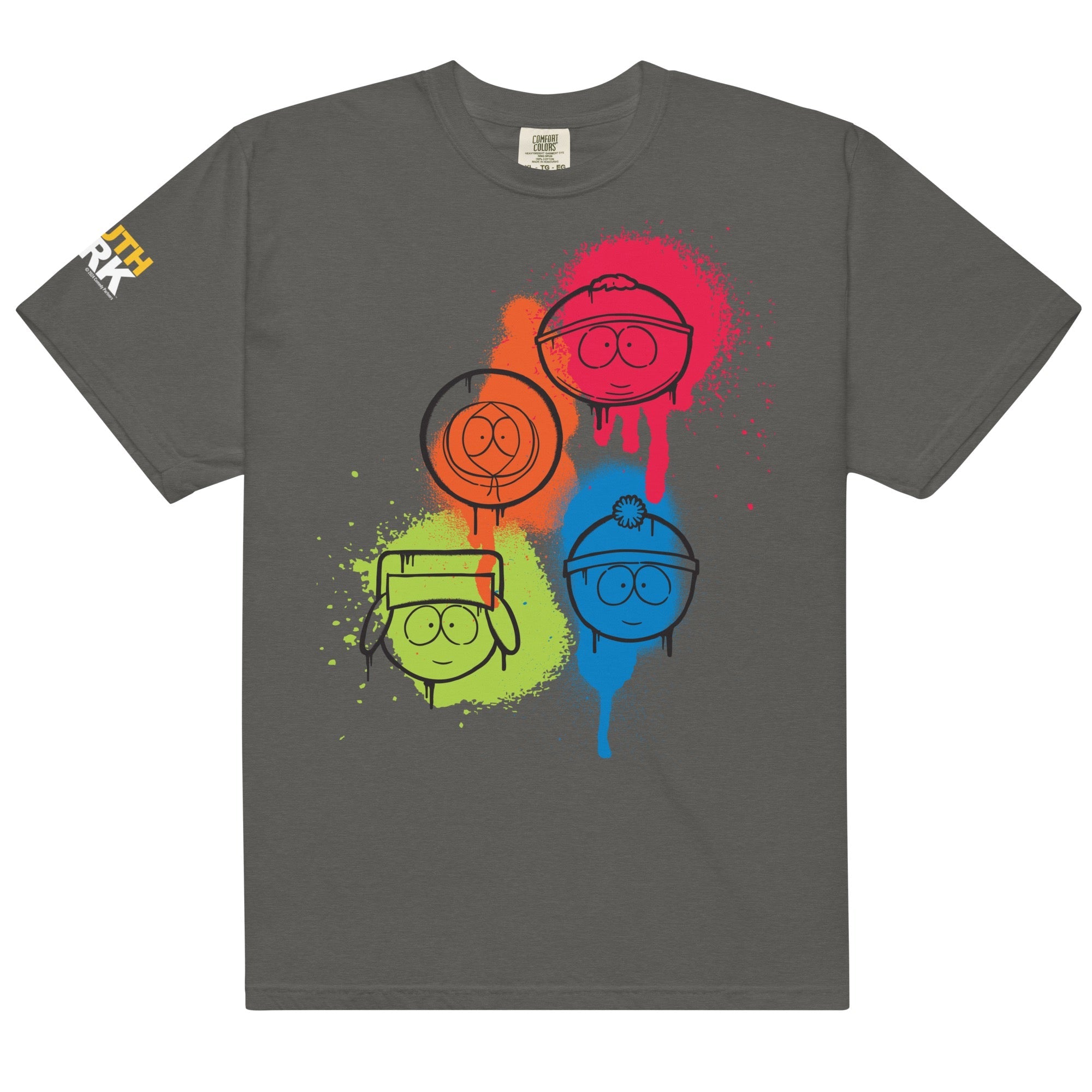 South Park Sprühfarbe Comfort Colors T-Shirt – Paramount Shop