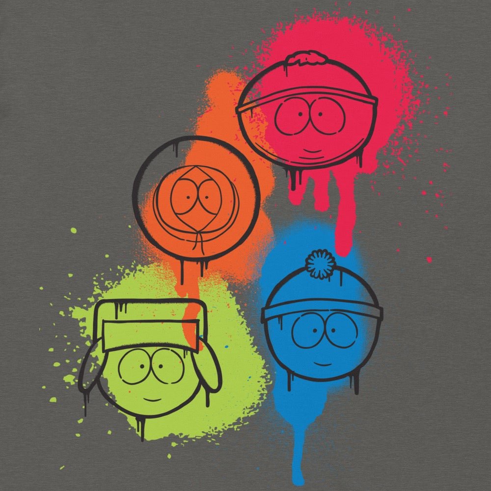 South Park Spray Paint Comfort Colors T-Shirt – Paramount Shop