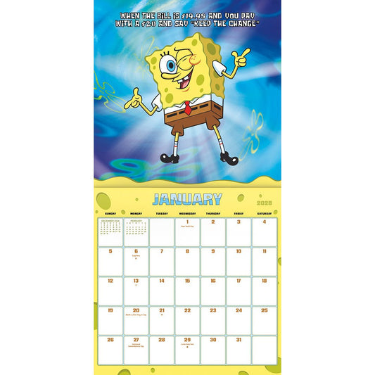 SpongeBob SquarePants Calendars – Paramount Shop