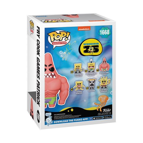SpongeBob SquarePants 25th Anniversary Patrick with Muscles Funko Pop ...