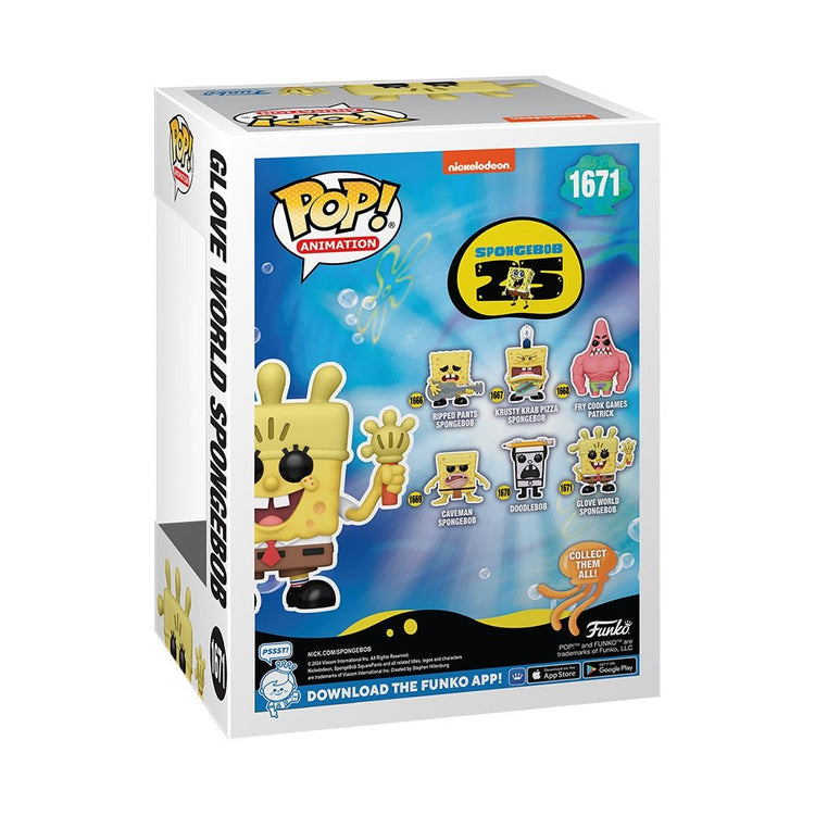 SpongeBob SquarePants 25th Anniversary SpongeBob with Glove Light Funko ...