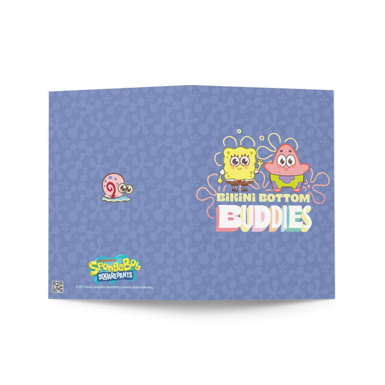 SpongeBob SquarePants AdoraBob Buddies Greeting Card – Paramount Shop