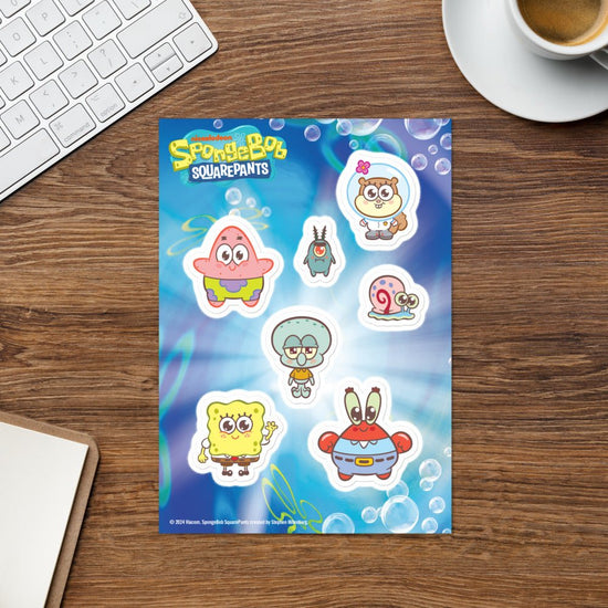 SpongeBob SquarePants AdoraBob Gang Sticker Sheet – Paramount Shop