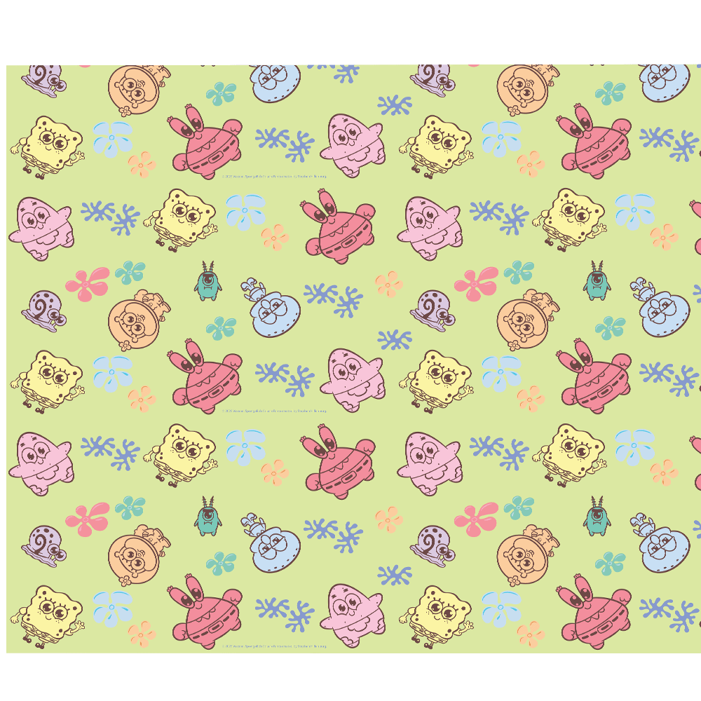 SpongeBob SquarePants AdoraBob Wrapping Paper – Paramount Shop