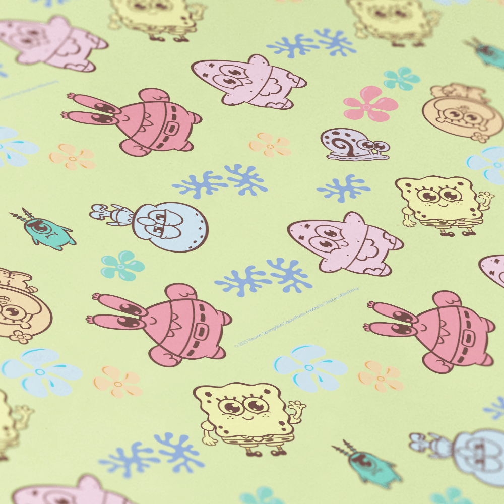 SpongeBob SquarePants AdoraBob Wrapping Paper – Paramount Shop