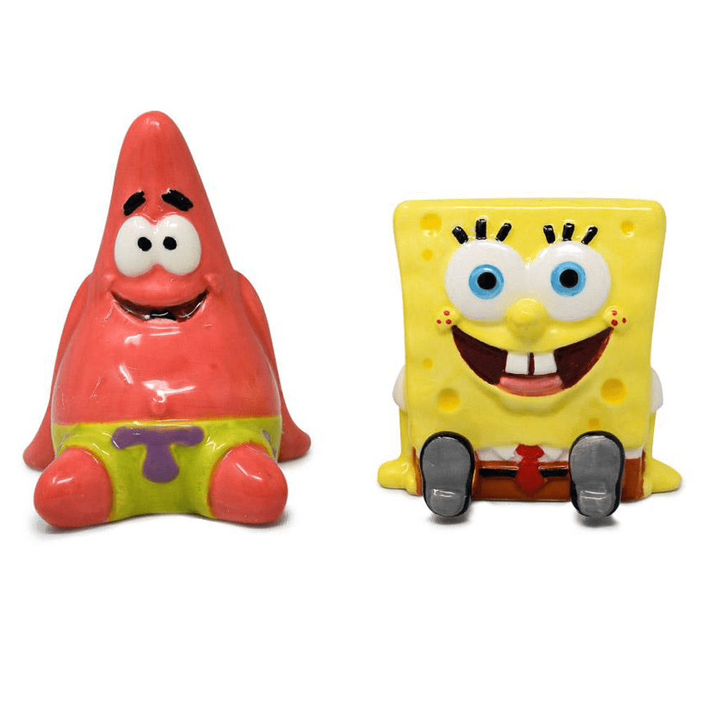 SpongeBob Schwammkopf und Patrick Salz- und Pfefferstreuer-Set