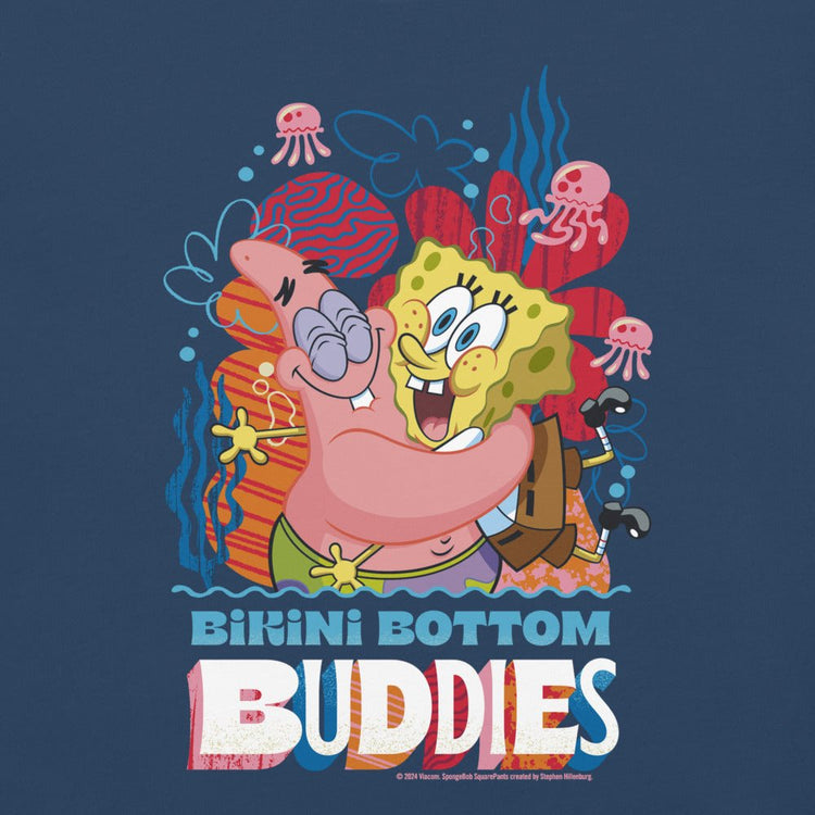 SpongeBob SquarePants Bikini Bottom Buddies Comfort Colors T-Shirt ...
