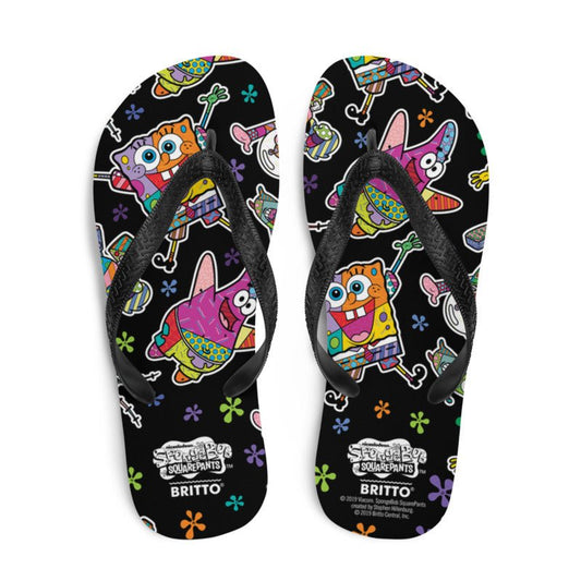 SpongeBob SquarePants Flip Flops – Paramount Shop