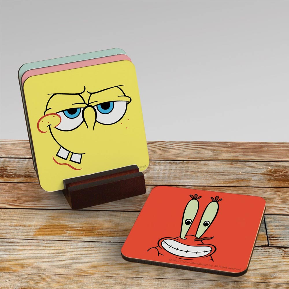 SpongeBob SquarePants Character Coasters - Set of 4 – Paramount Shop