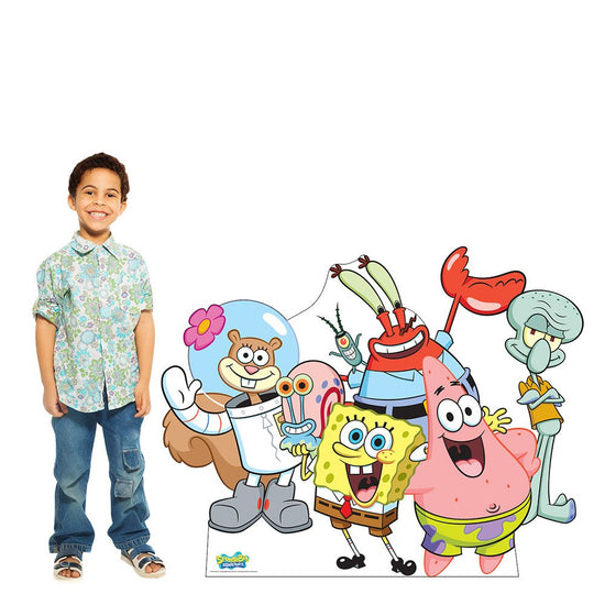 SpongeBob SquarePants Group Life-Size Standee – Paramount Shop