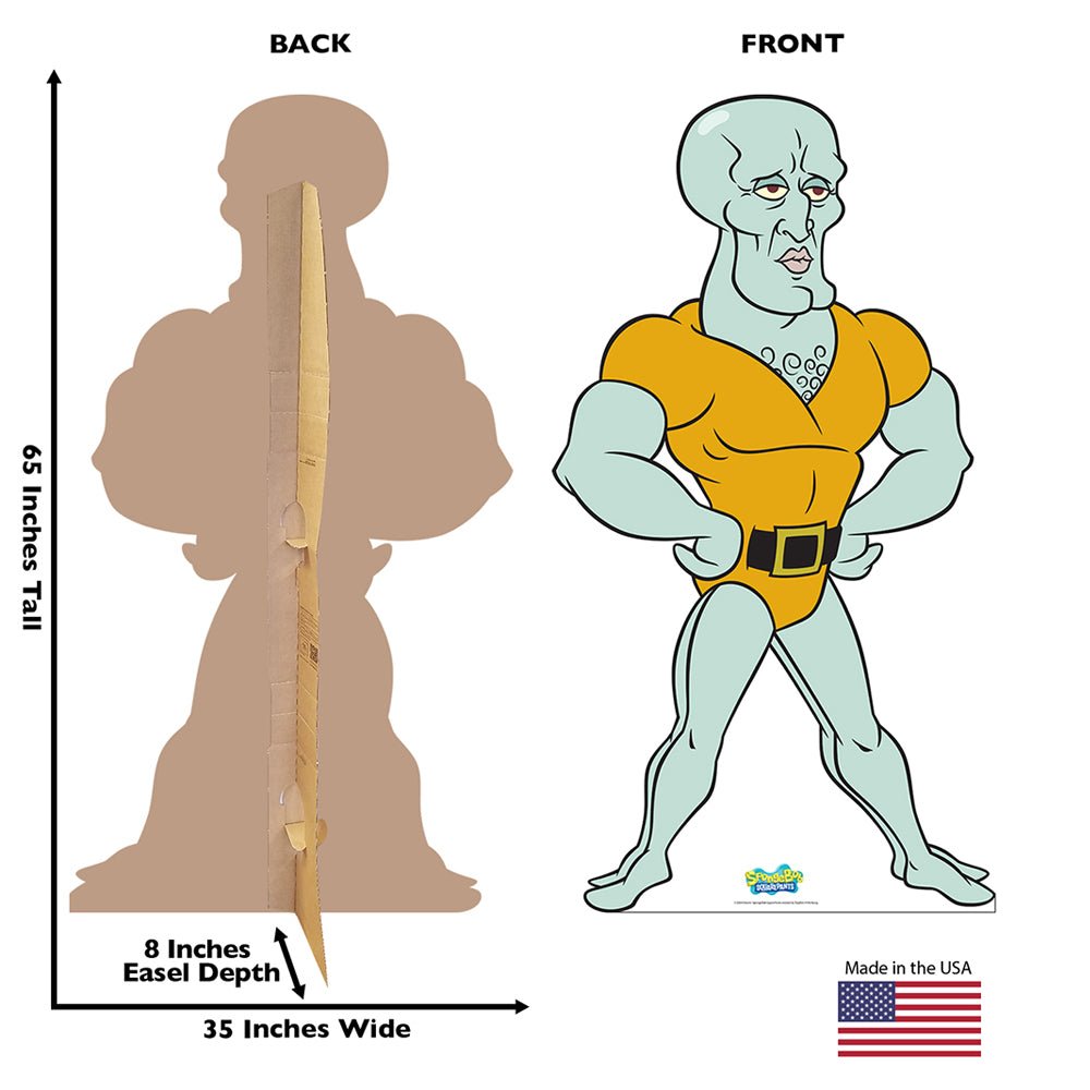 SpongeBob SquarePants Handsome Squidward Life-Size Standee – Paramount Shop