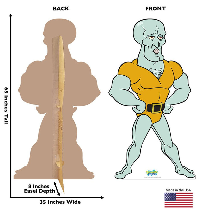 SpongeBob SquarePants Handsome Squidward Life-Size Standee – Paramount Shop