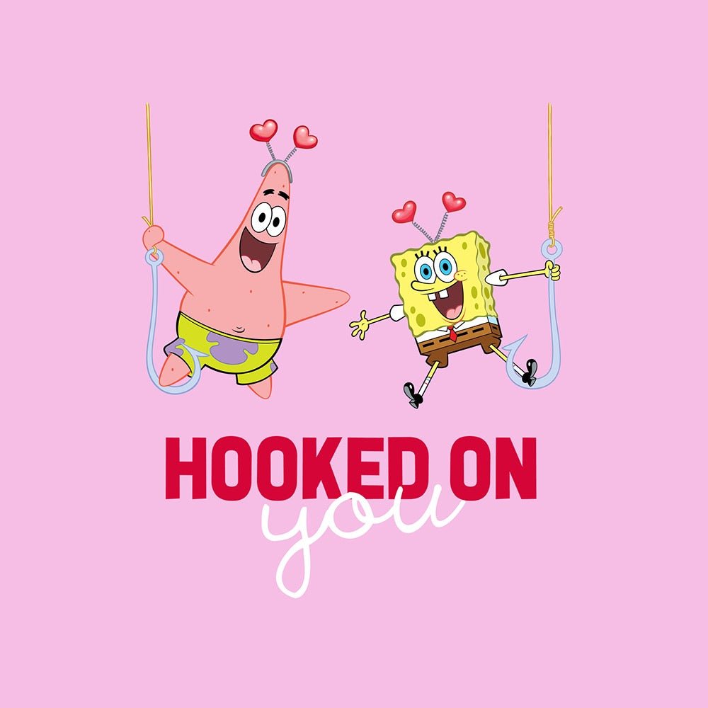 SpongeBob SquarePants Hooked On You Greeting card – Paramount Shop