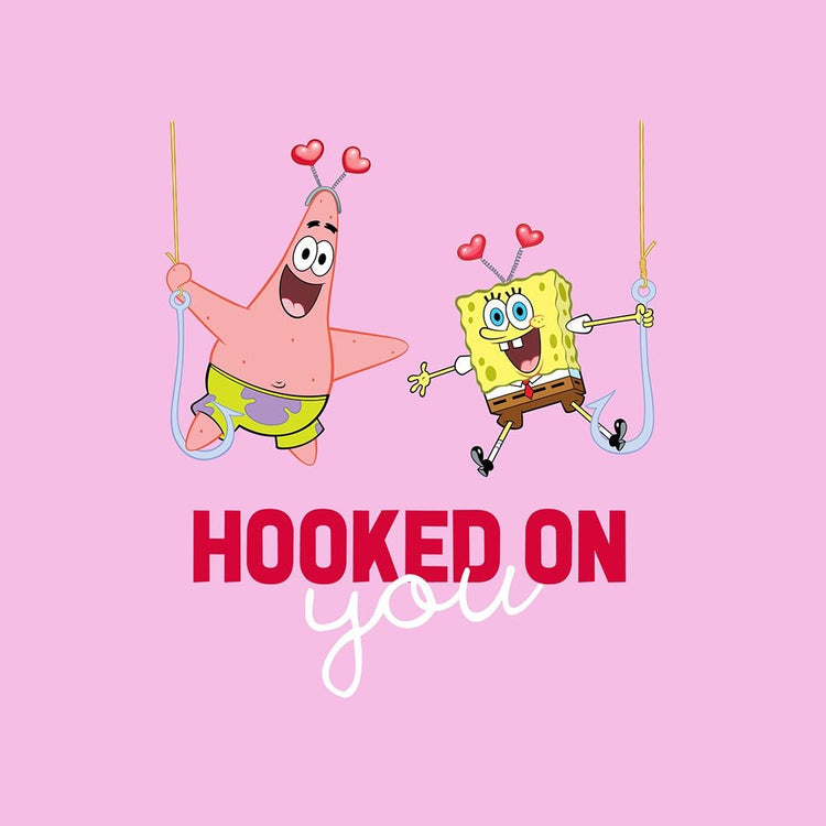 SpongeBob SquarePants Hooked On You Greeting card – Paramount Shop