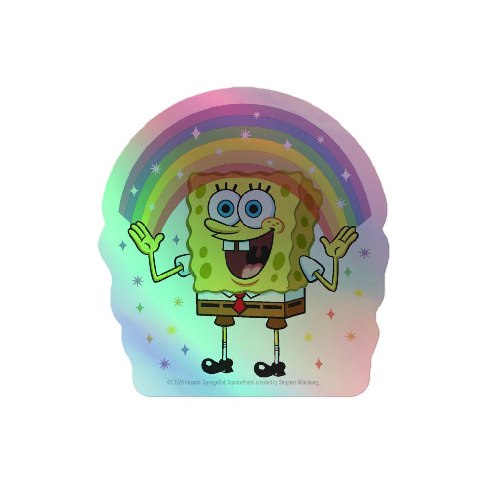 Spongebob Squarepants Imagination Holographic Sticker – Paramount Shop