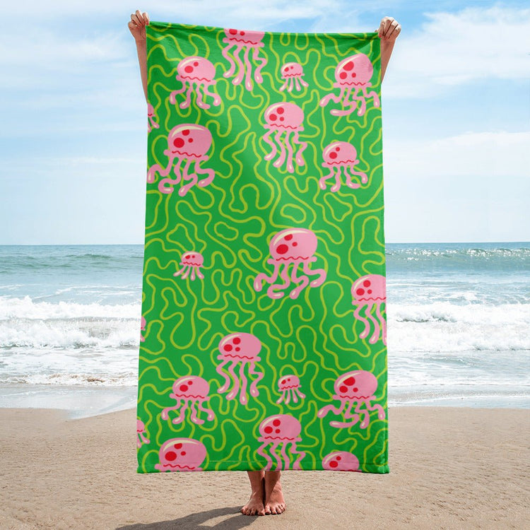 SpongeBob SquarePants Jellyfish Beach Towel – Paramount Shop