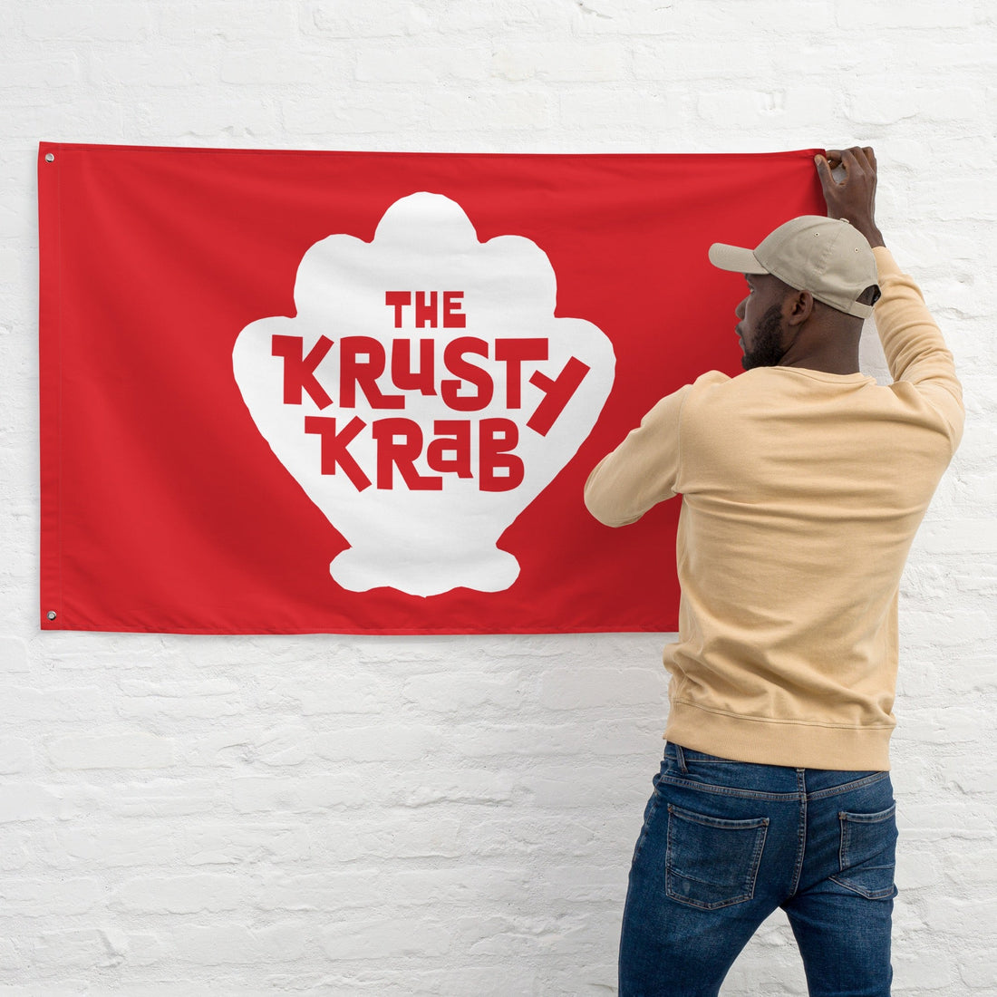 SpongeBob SquarePants Krusty Krab Flag – Paramount Shop