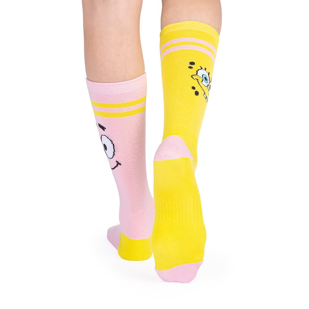 SpongeBob SquarePants Patrick and Spongebob Duo Socks – Paramount Shop