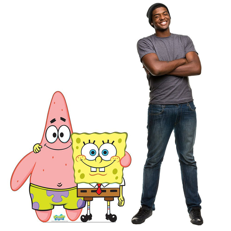 SpongeBob SquarePants Patrick and SpongeBob Life-Size Standee ...