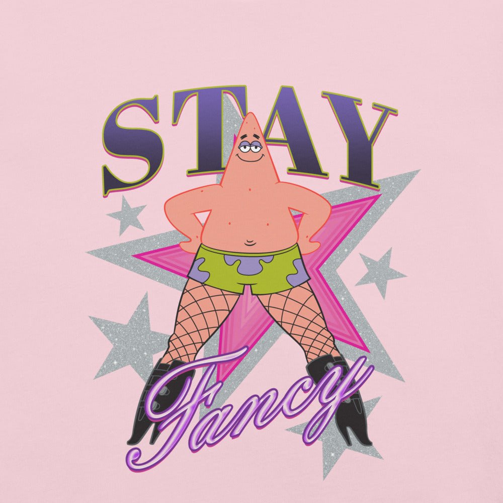 SpongeBob SquarePants Patrick Fishnets Stay Fancy Unisex T-Shirt ...