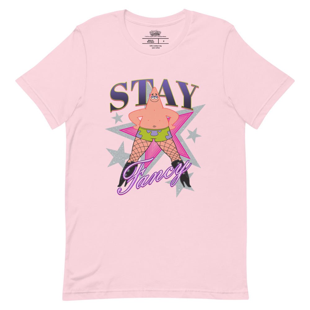 SpongeBob SquarePants Patrick Fishnets Stay Fancy Unisex T-Shirt ...